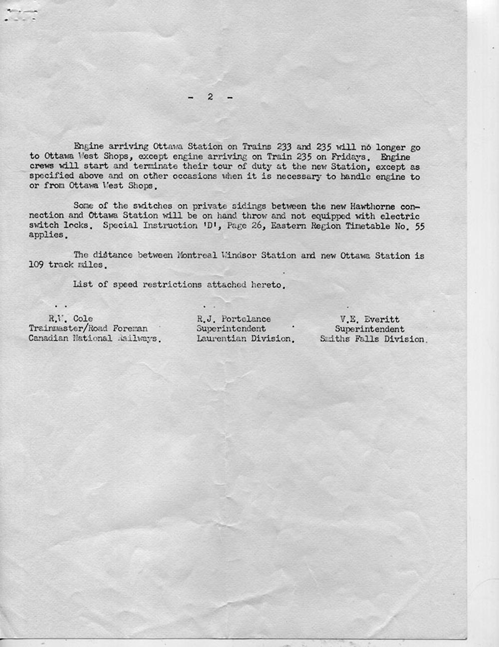 Railways of Ottawa - Ottawa Station Opening